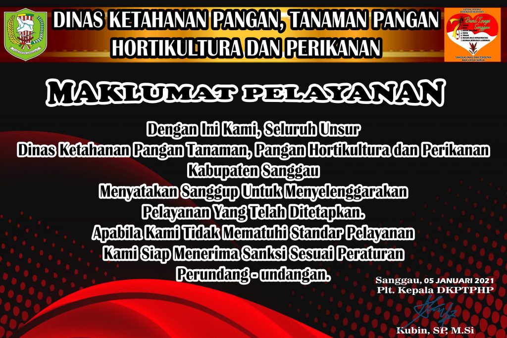 Maklumat Pelayanan - DKPTPHP